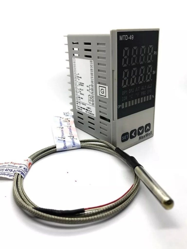 Controlador de Temperatura Maxwell MTD 48x96mm Entrada Universal ...