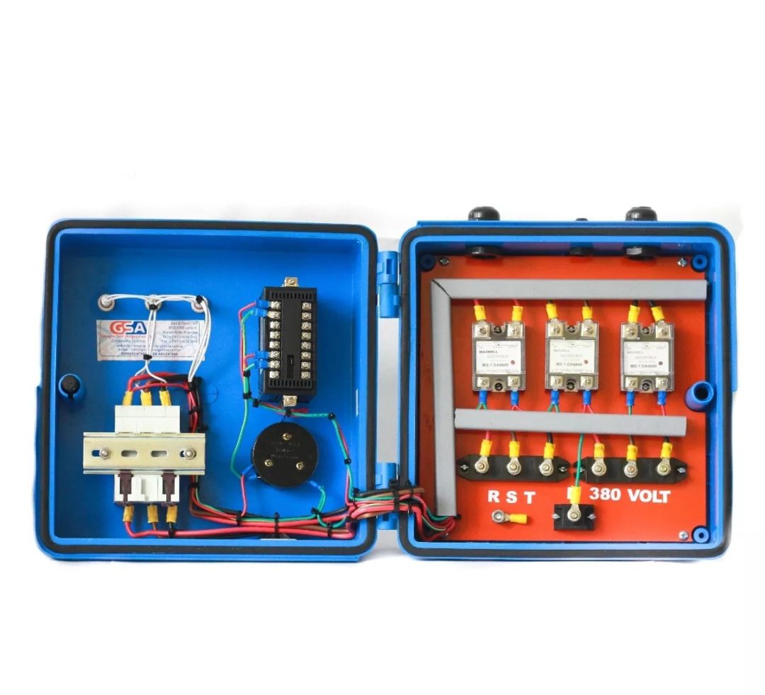 Tablero de Control Pirometrico Hasta 10 Amper 220V o 380V - GSA Térmicos