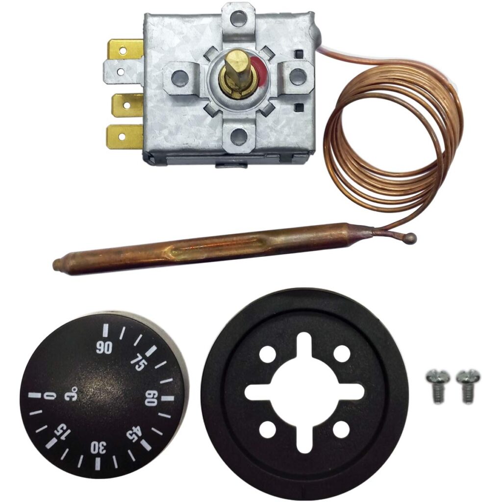 Termostato Bulbo y Capilar 0 - 90 ºC - GSA Térmicos
